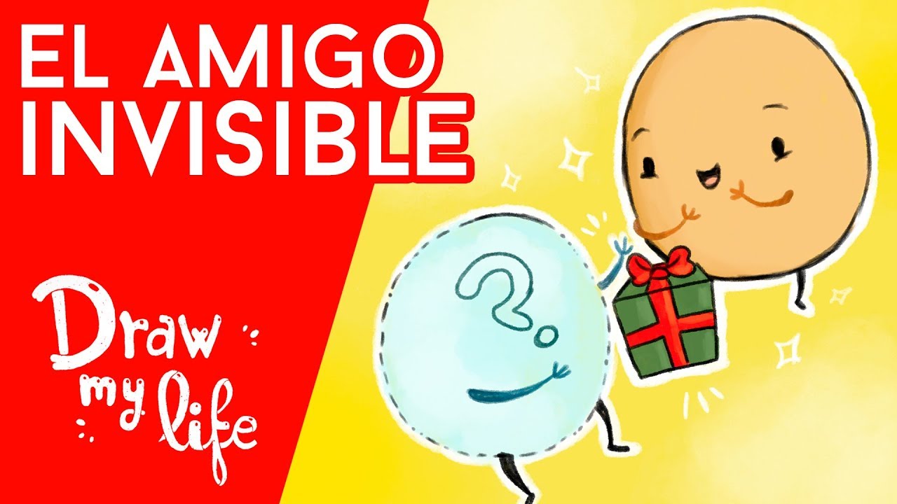 El ORIGEN del AMIGO INVISIBLE - Draw My Life - YouTube