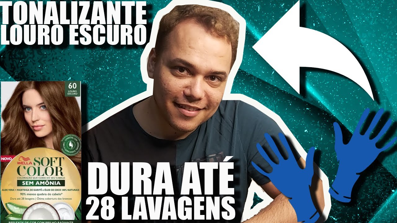 USEI SOFT COLOR 60 LOURO ESCURO TONALIZANTE - YouTube