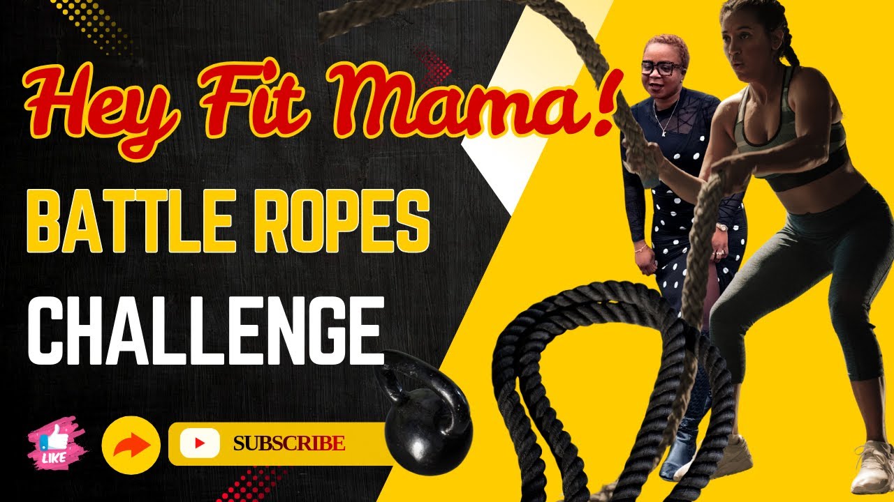 Battle Rope Challenge for Super Cardio HIIT - YouTube