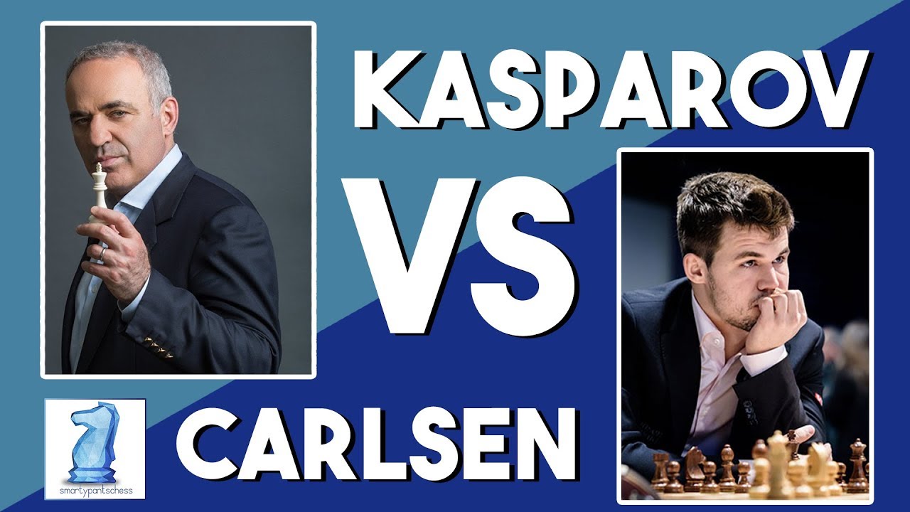 Garry Kasparov vs Magnus Carlsen | Reykjavik Blitz 2004| A Young ...