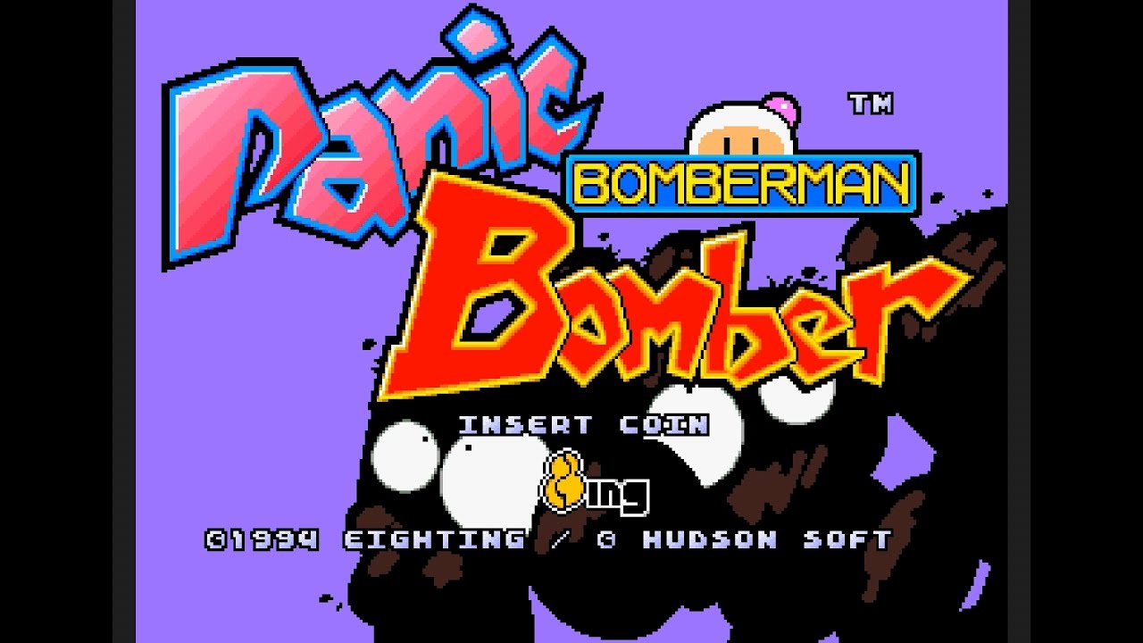 Bomberman: Panic Bomber (Arcade 60Hz / EU) - Attract Mode - YouTube