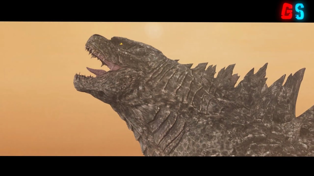 Godzilla 2014 Roar Blender CGI 3D Animation Test - YouTube