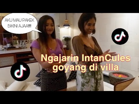 Goyang sampai capek sama IntanCules di villa!!