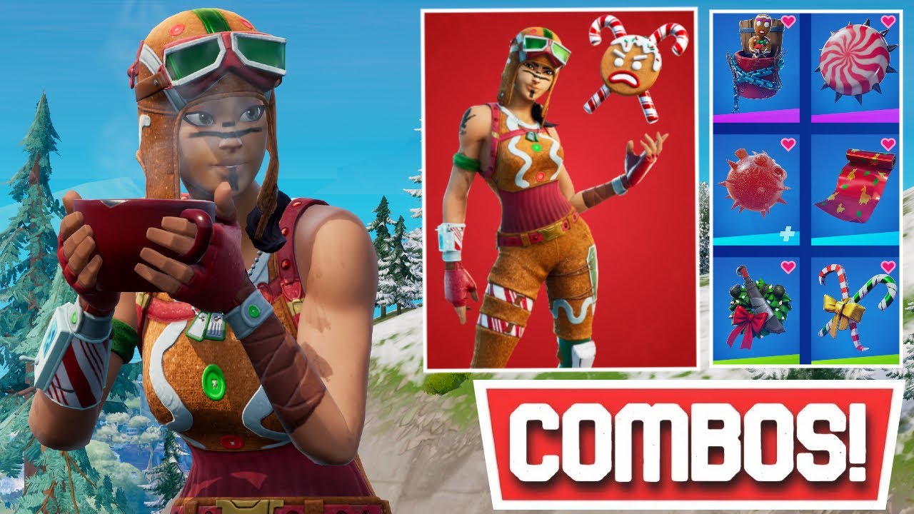 BEST GINGERBREAD RAIDER SKIN [CHRISTMAS 2022] COMBOS! | Fortnite - YouTube