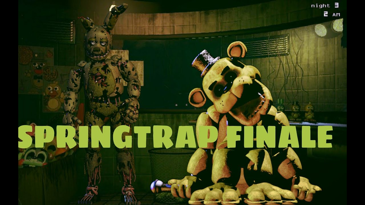 Sfm Fnaf Springtrap Finale Animation Youtube