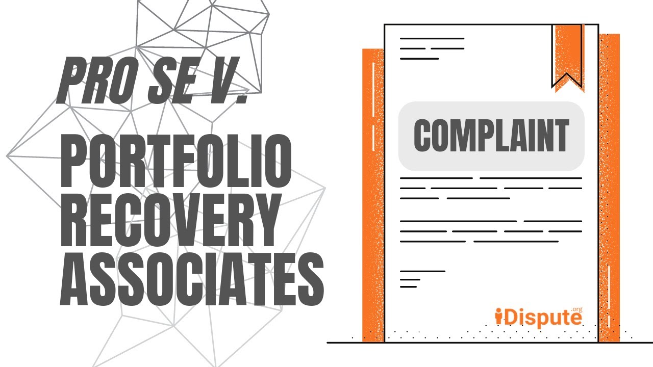 How to Sue Portfolio Recovery (PRA): File a Civil Case - Write ...