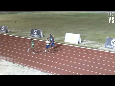 U20 100M Girls CARIFTA Finals Section 2 - Splice and Connect Bahamas BAAA Carifta Trials - YouTube