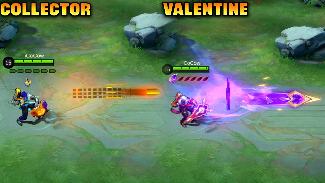 Granger New Valentine Skin Effects Comparison vs Collector Skin - YouTube
