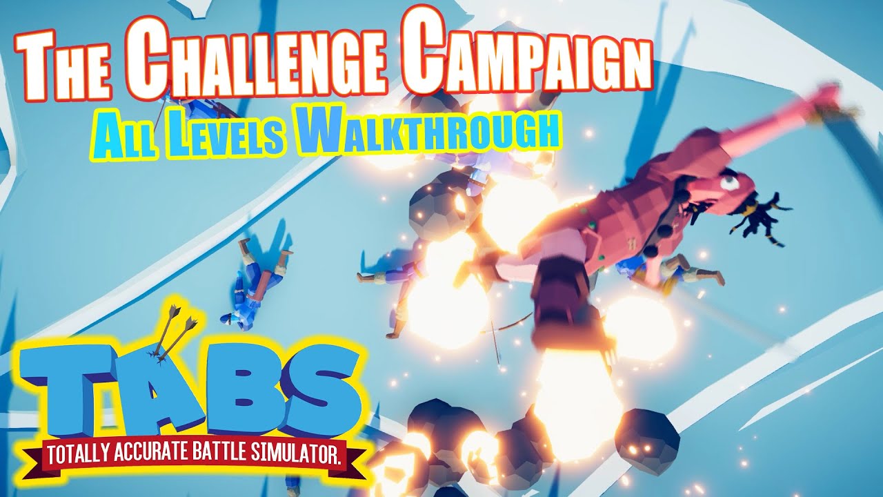 TABS | The Challenge Campaign - All Levels Walkthrough - YouTube
