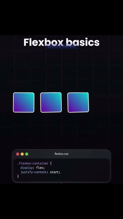 FlexBox basic in CSS coding programming #coding #html #webdesign #css #webdevelopment - YouTube