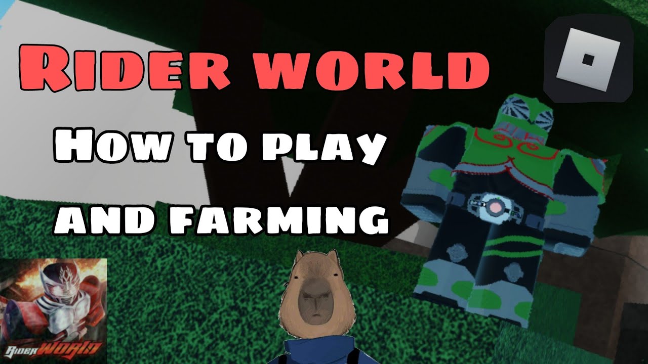 Rider World ( Kamen Rider Roblox Games ) How to play and All level ...