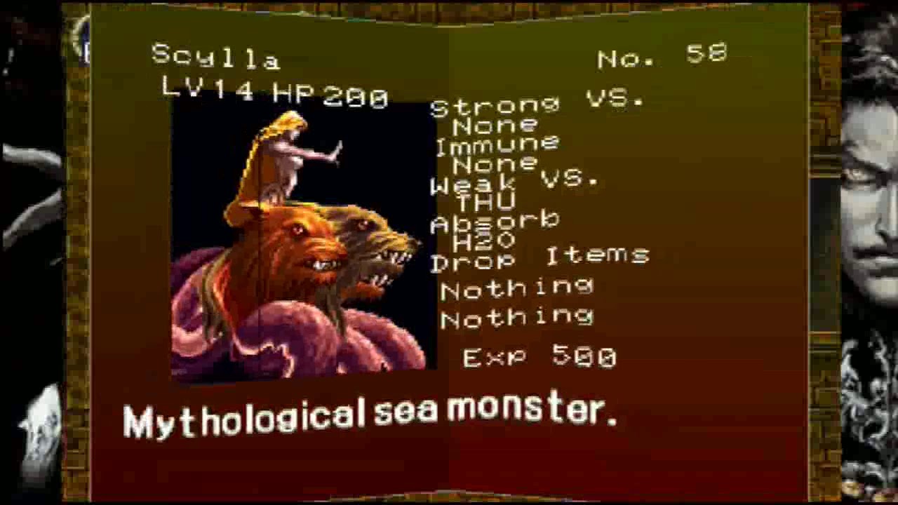 Bestiary Castlevania: Symphony of the Night. // Yorick, Malachi, Fire ...