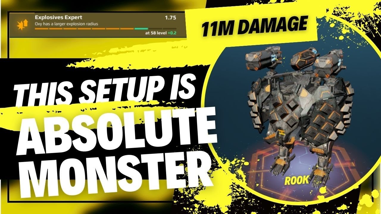 War Robots : Rook setup is absolute monster | Watch Full | Gameplay ...