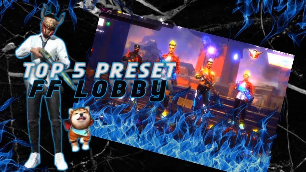 TOP 5 PRESET FF LOBBY 🔥 - YouTube