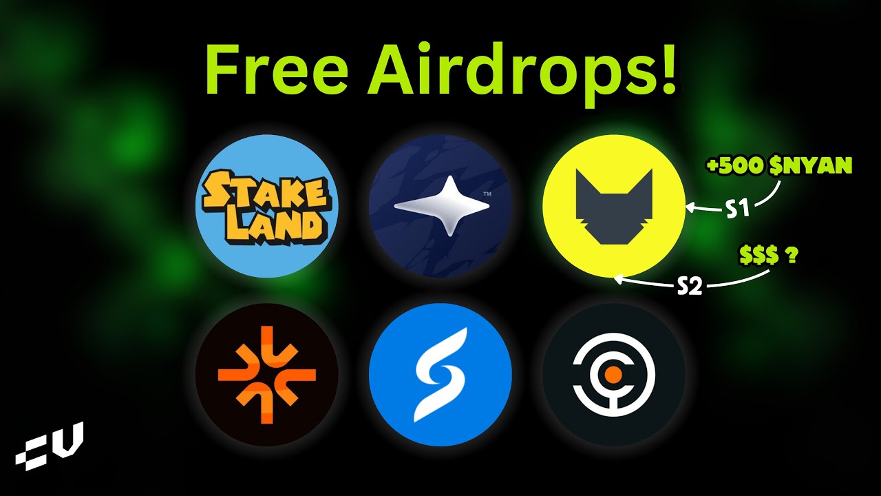 Airdrop update & Free airdrop! | لا تضيع هذه الفرص 🪂🚨🚨 - YouTube