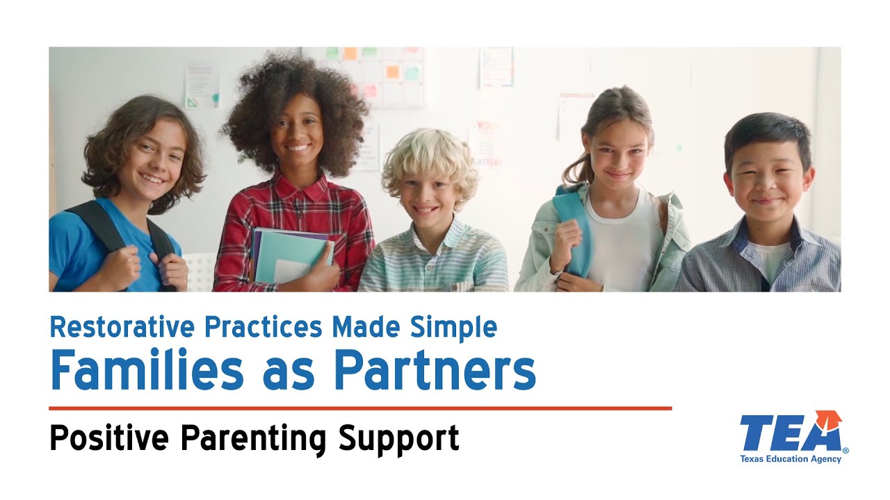 Positive Parenting Support, Restorative Practices Made Simple: Families ...