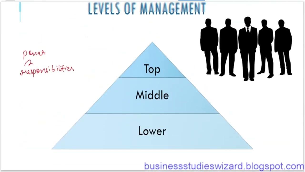 Levels of Management | Functions of Top, Middle& Lower Levels of Management | Business Studies ...