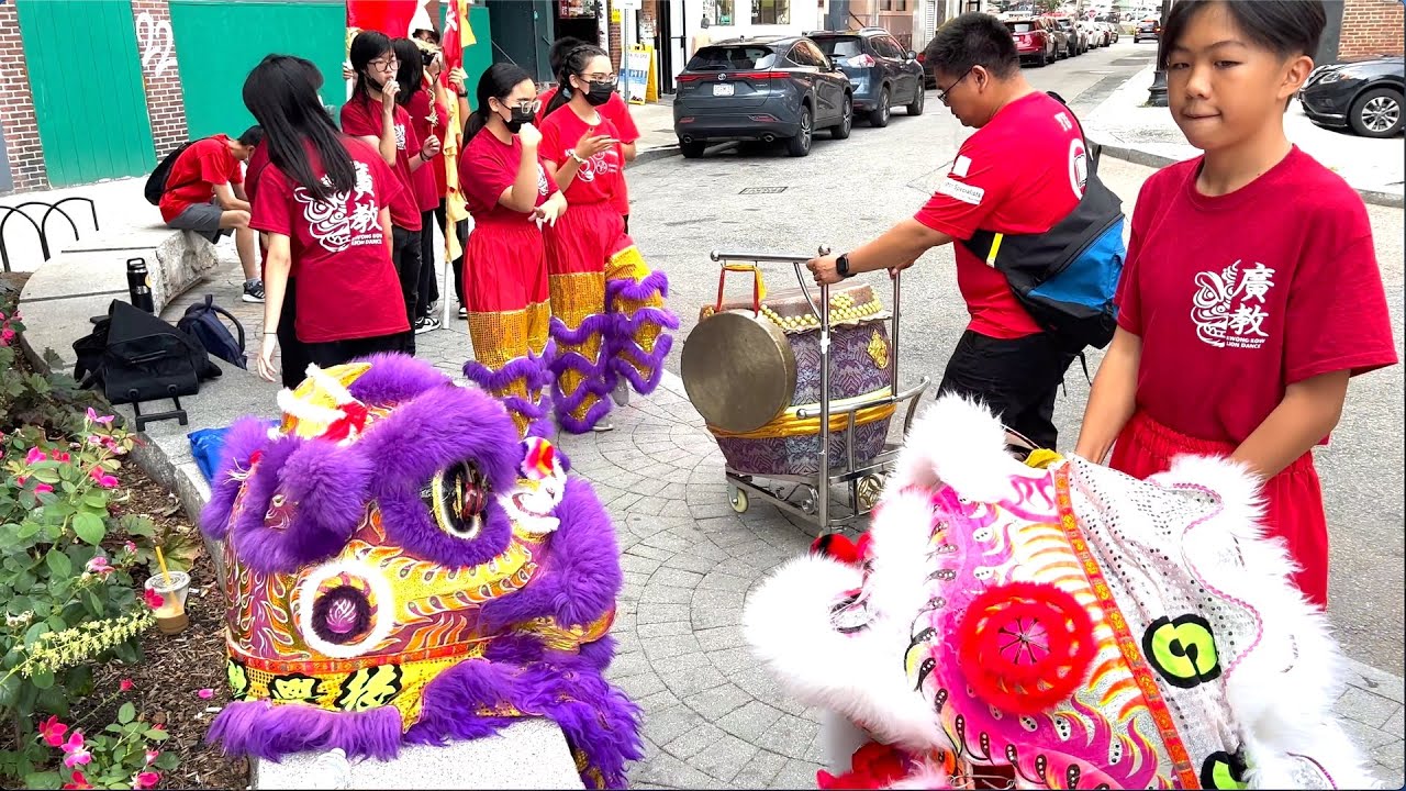 2022 Kwong Kow Chinese School Lion Dance 舞獅 Performance Chinatown ...