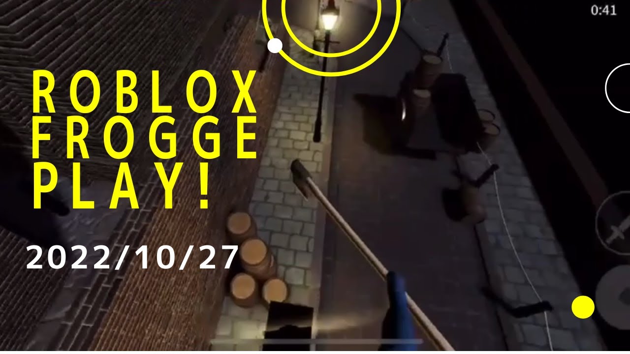 Roblox Frogge Game Play | 33 min | 10/27/2022 - YouTube