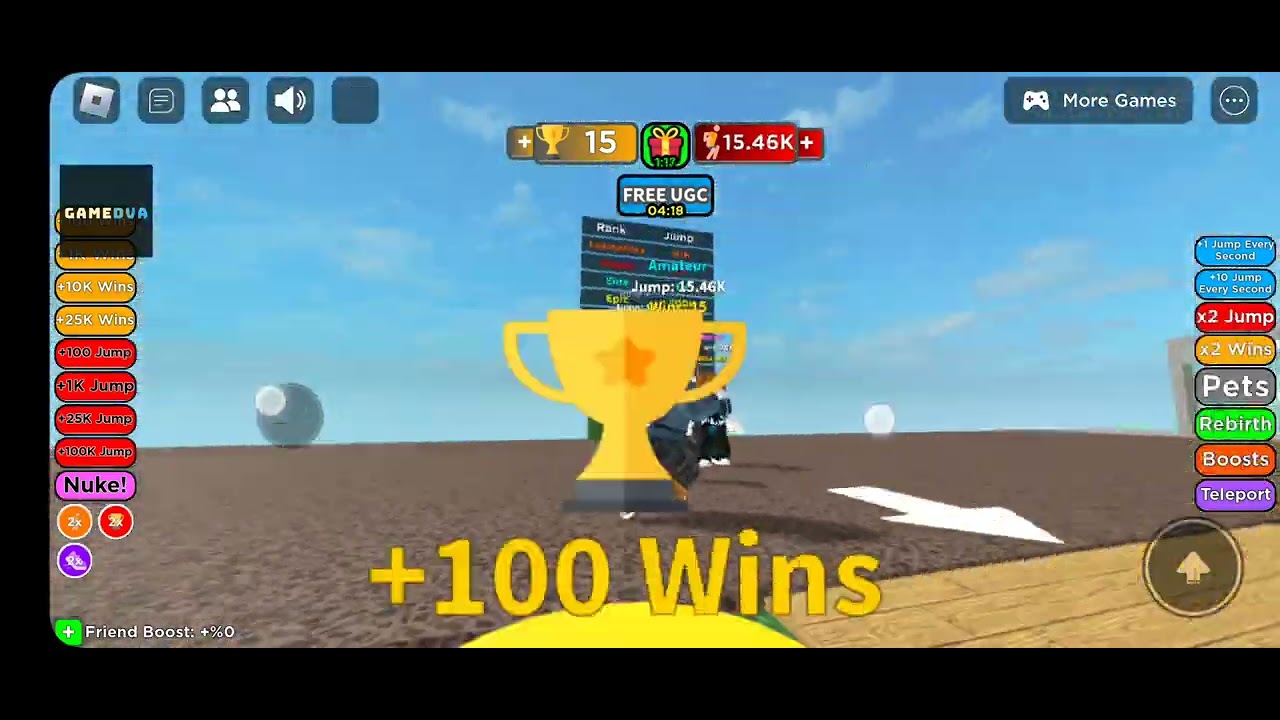 (roblox) jump simulator part 1 reaching amater) 😮😮 - YouTube