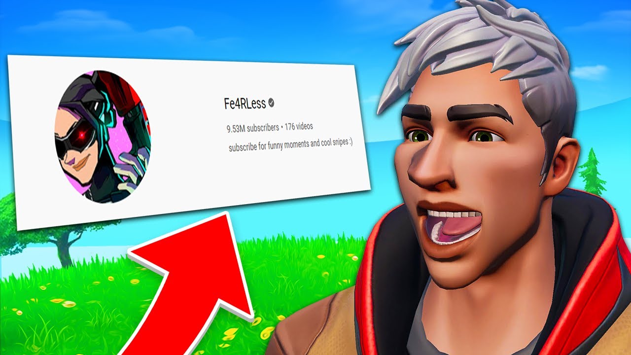Fe4RLess in Fortnite Chapter 3 - YouTube
