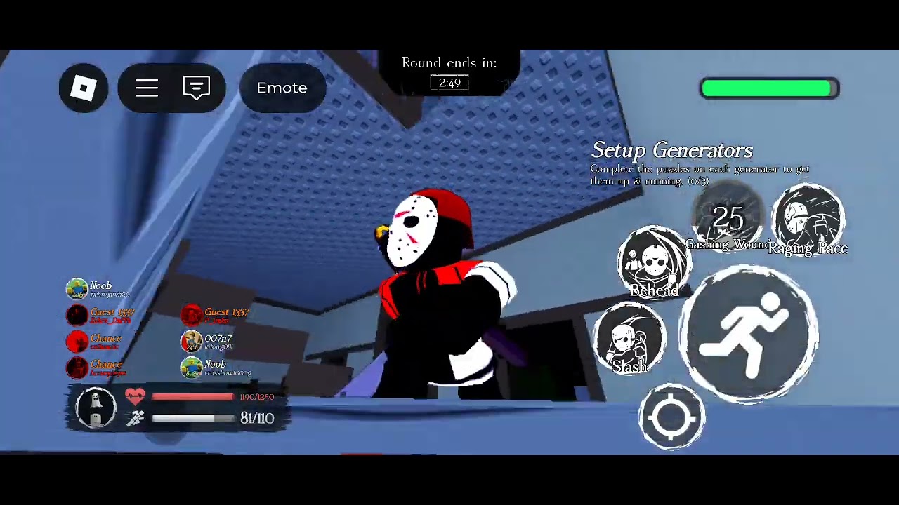 Forsaken- Jason gameplay (Vanity skin) - YouTube