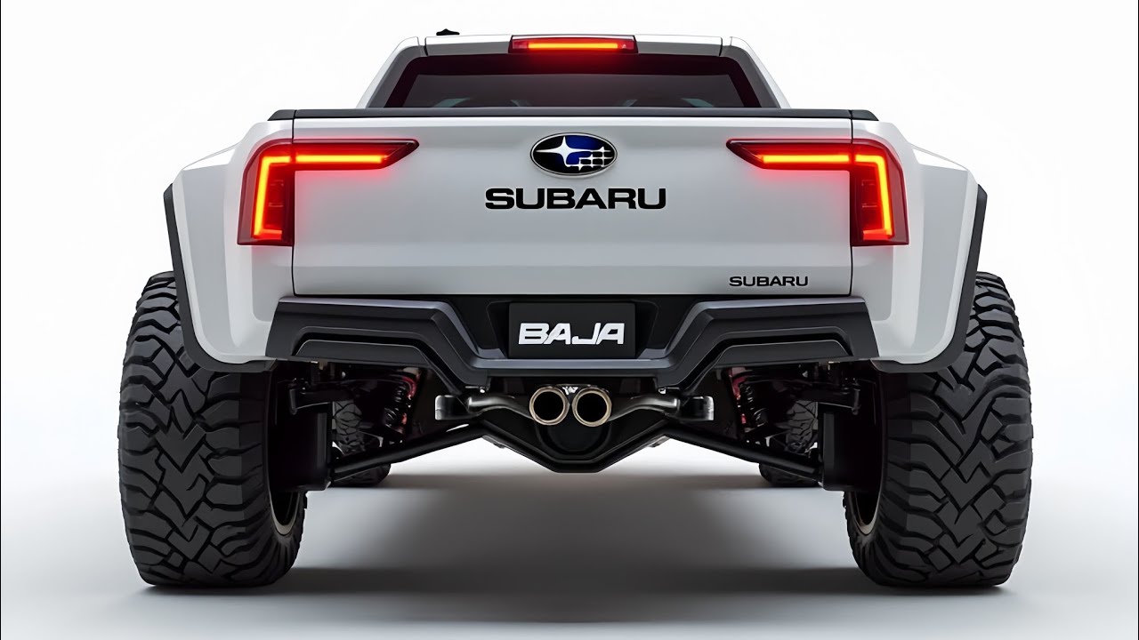 2026 Subaru Baja pickup Revealed New Look - YouTube