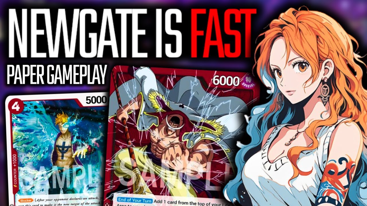 Newgate Aggro Is *LIGHTNING* Fast! | OP05 - Locals | Blue Nami Mill ...