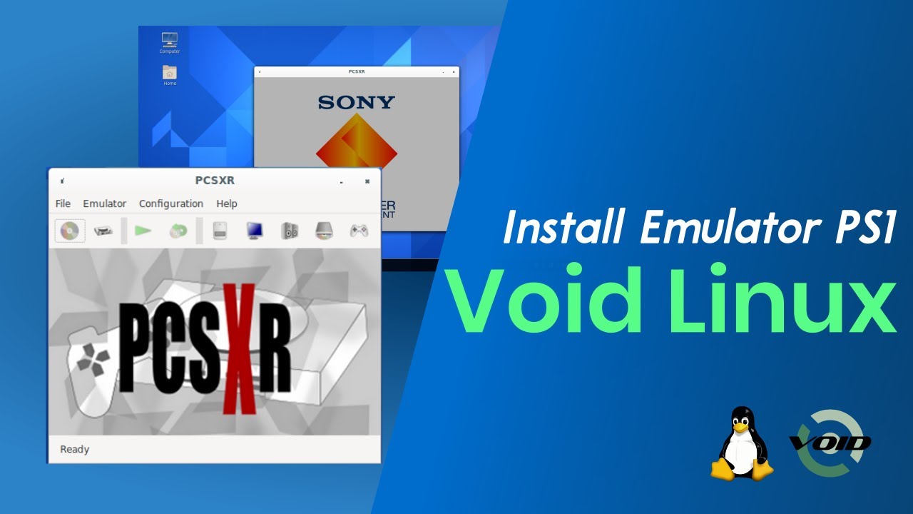 Install Emulator PS1 di OS Linux | Memainkan Game PS1 di Void Linux ...