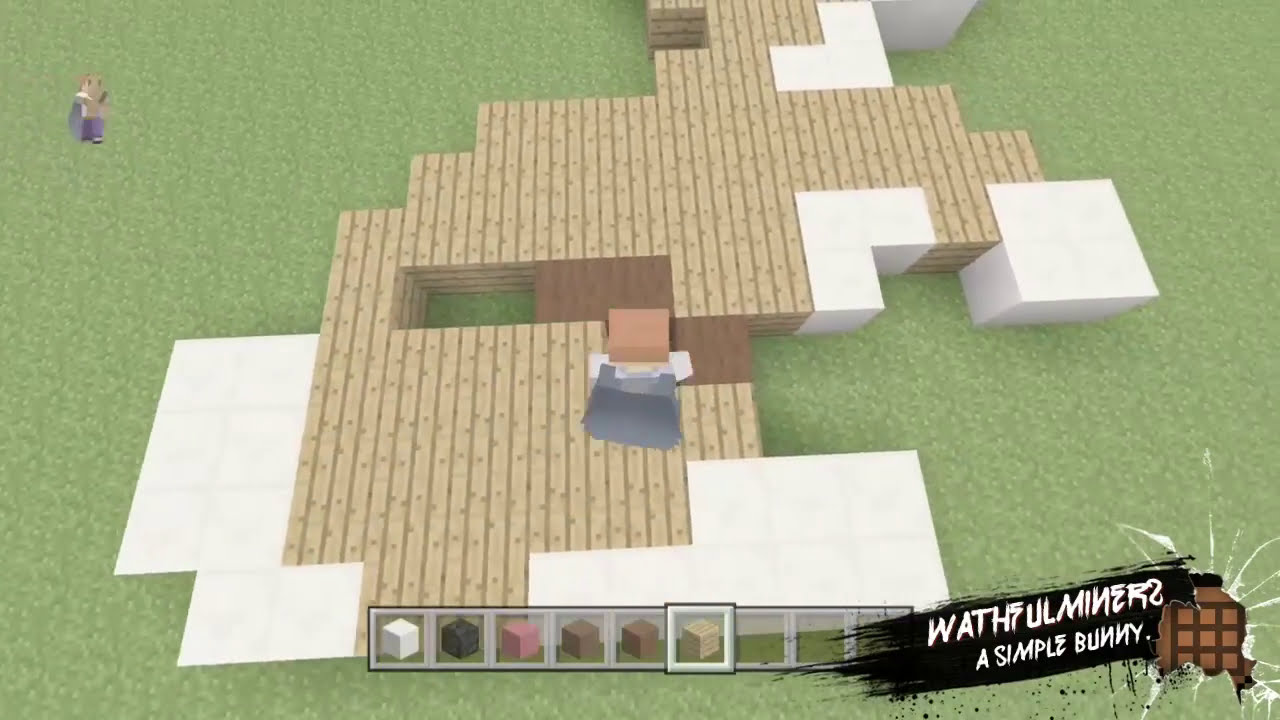 |How to Build a Bunny| Minecraft Tutorials - YouTube