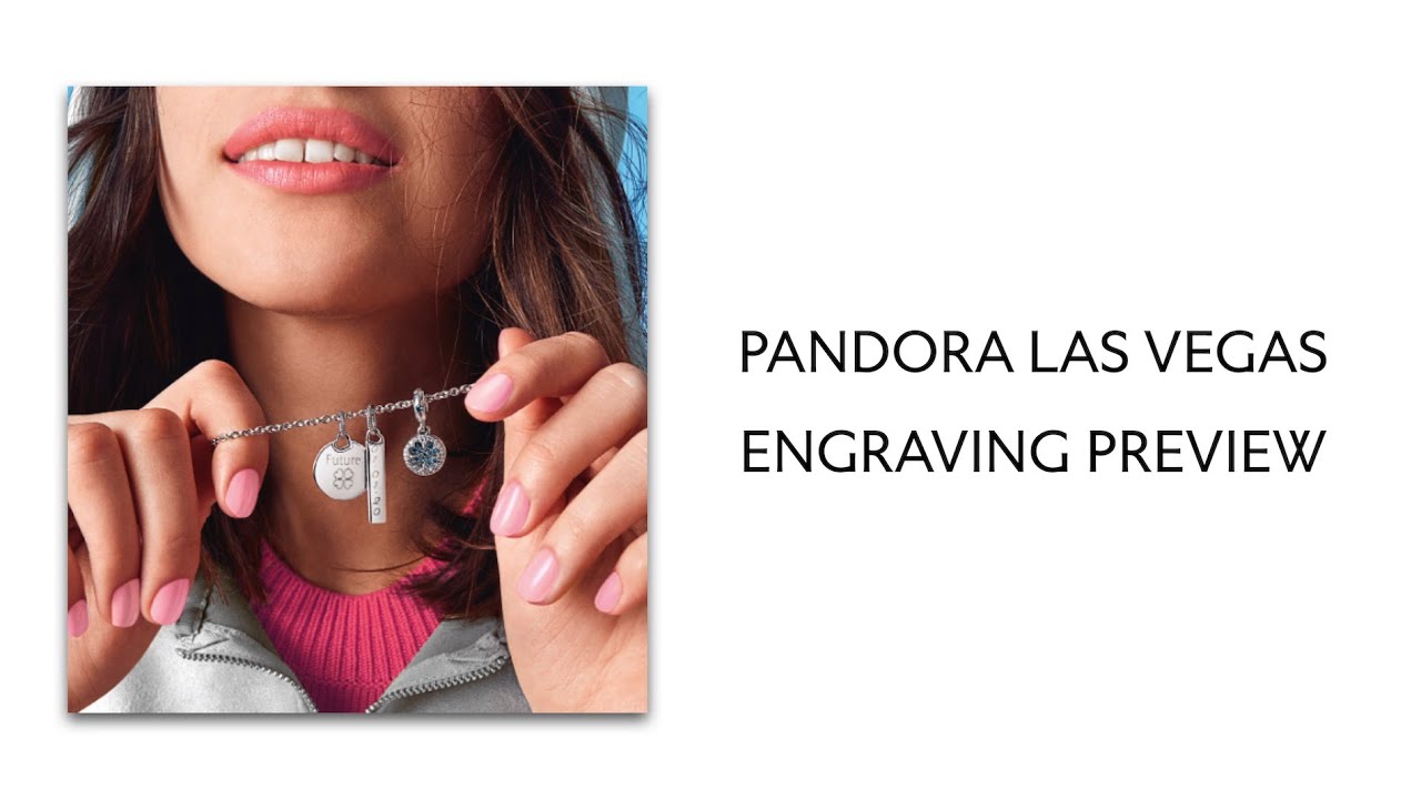 Pandora Las Vegas 2021 - Engraving Product Video - YouTube