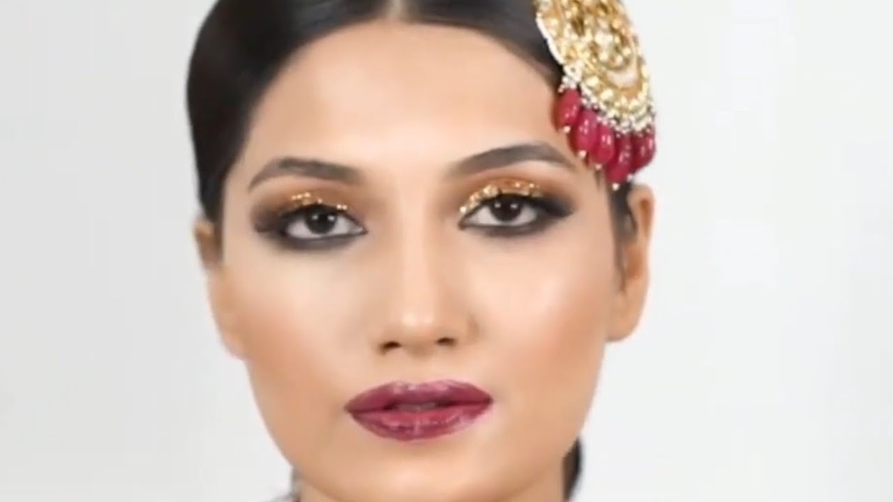 how to makeup yourself simple(step by step)#5 minute makeup look - YouTube