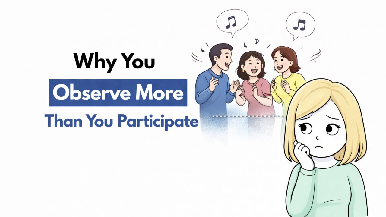 Why You Observe More Than You Participate - YouTube