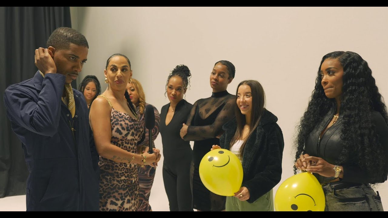 Man Fumbles Two Beautiful Women on Pop the Balloon - YouTube