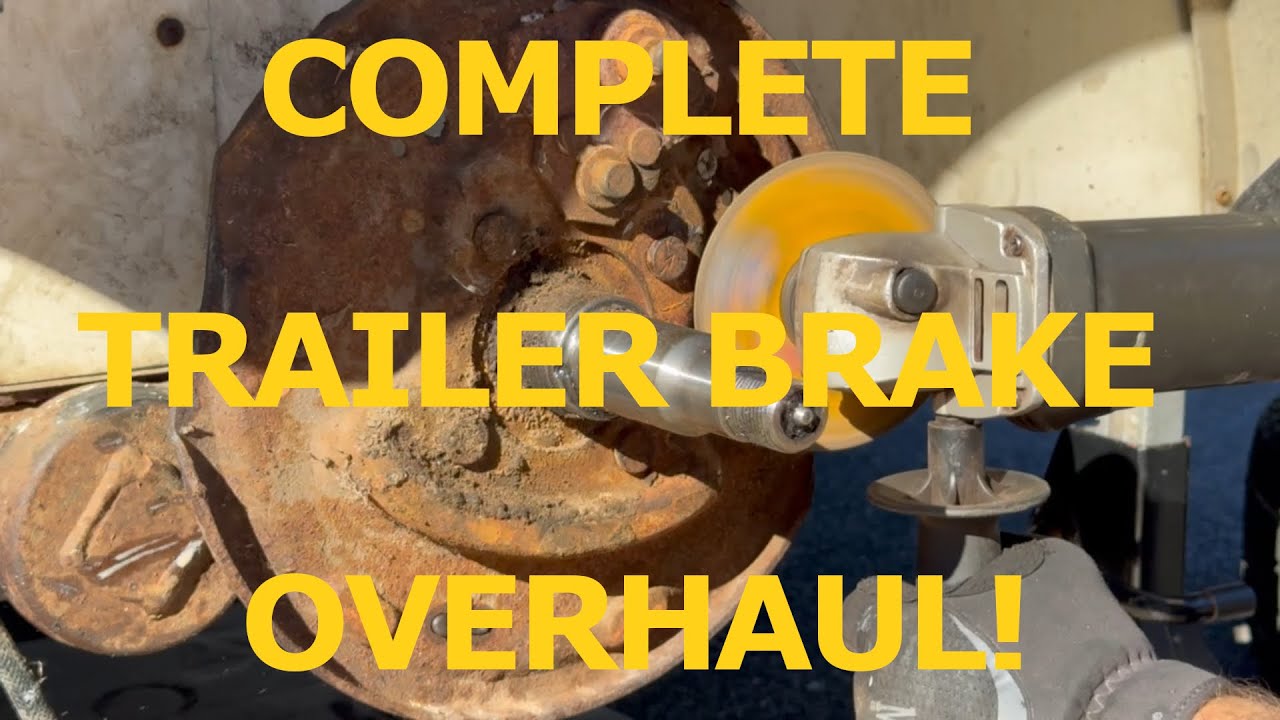 Tool Trailer Build Episode 4 - Trailer Brakes! - YouTube