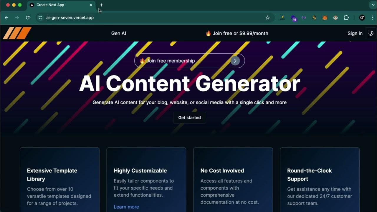 Google Gemini AI, React, Nextjs, TypeScript, MongoDB, ShadcnUI & Stripe - 3 - YouTube