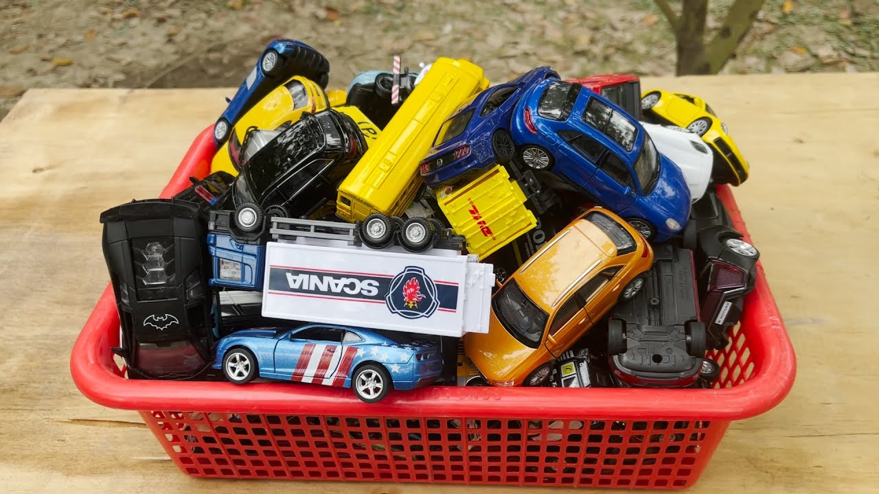 Cars With Many Model Cars In The Welly Cars Collection - YouTube