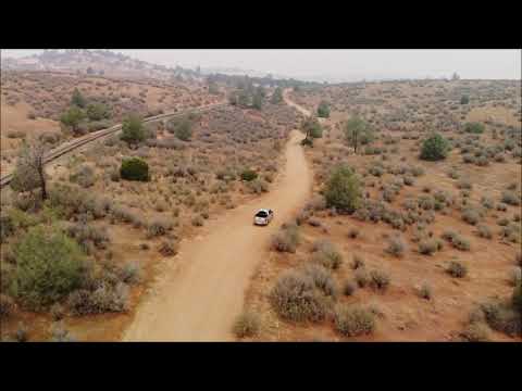 red hills california off roading with the dji drone with music - YouTube