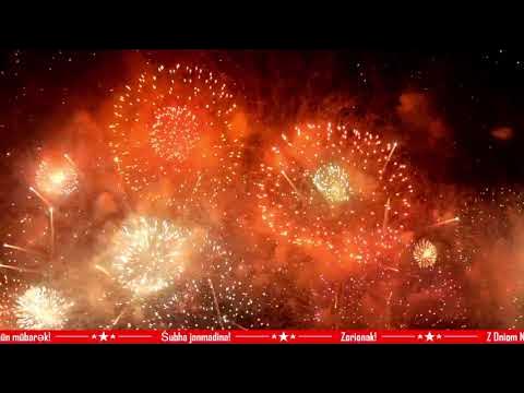 HAPPY BIRTHDAY I 30 MINUTES OF FIREWORKS - YouTube
