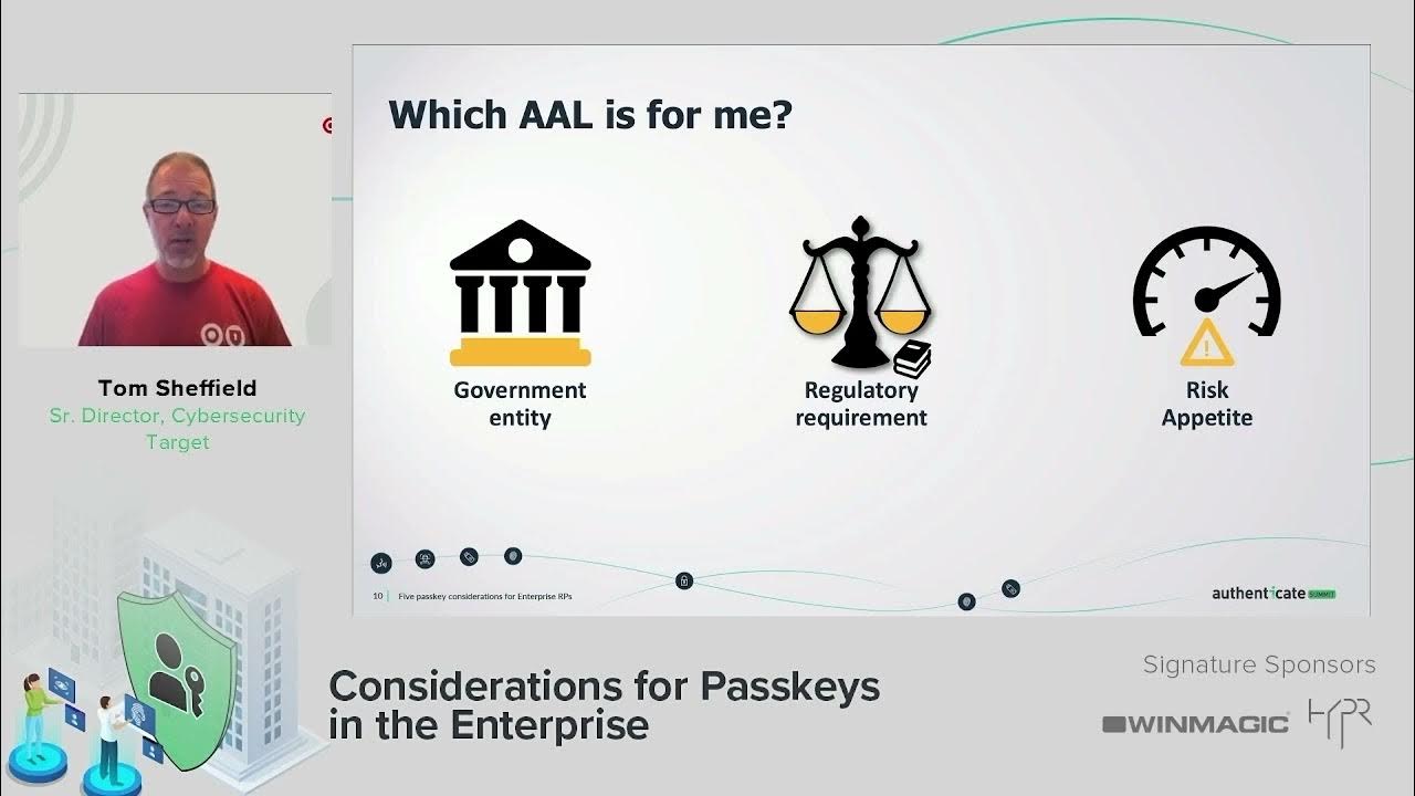 Authenticate Summit: Considerations for Passkeys: 5 Passkey Considerations for Enterprise RP's ...