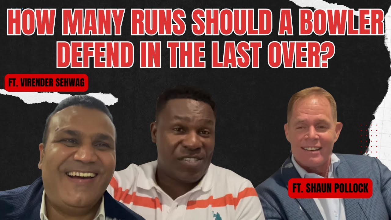 Asked Viru Sehwag And ShaunPollock How Many Should A Bowler Defend Asked Viru Sehwag And ShaunPollock How Many Should A Bowler Defend