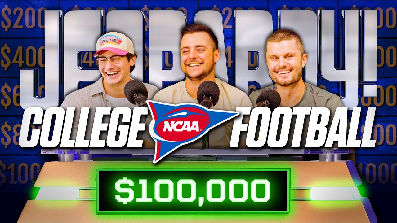 CAN YOU WIN COLLEGE FOOTBALL JEOPARDY?!? - YouTube