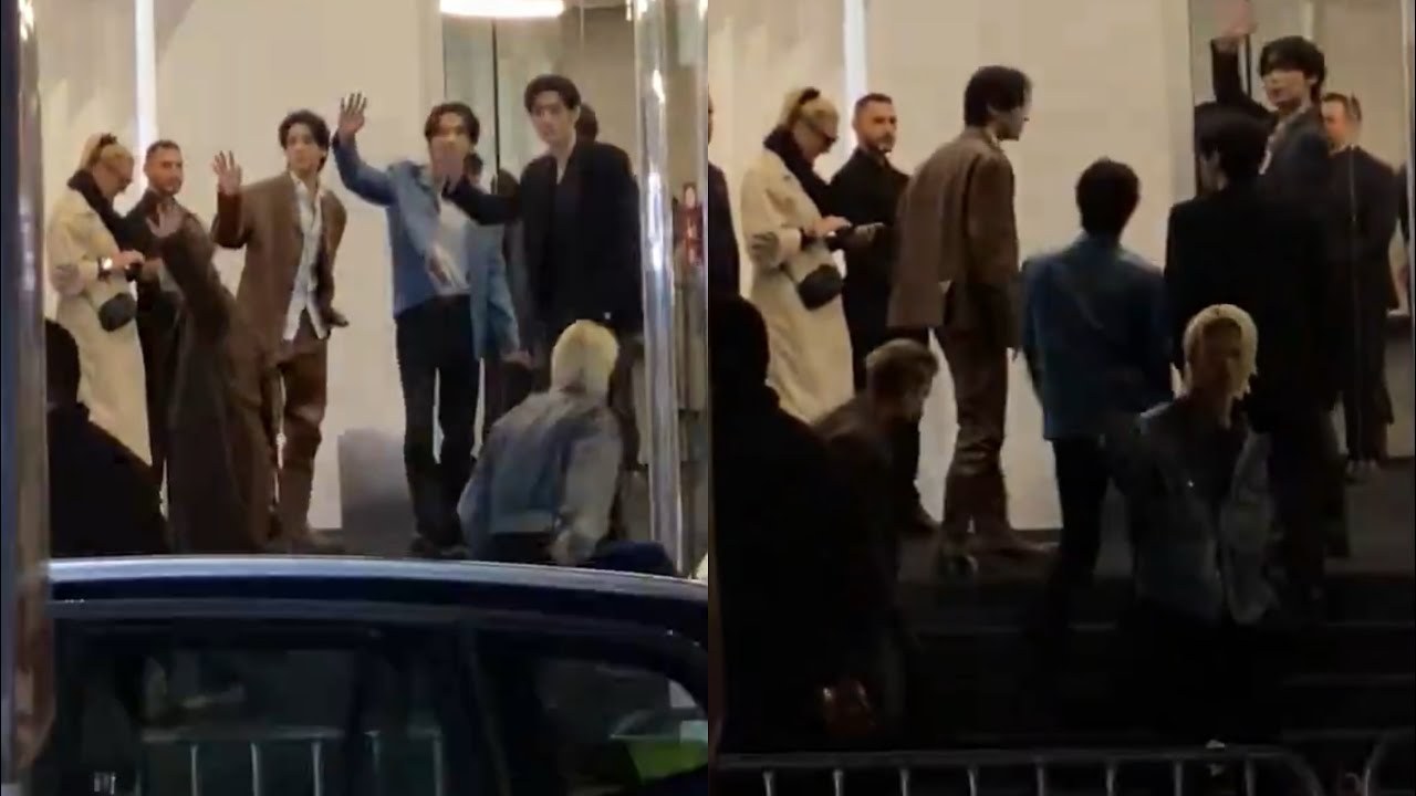 Enhypen at the Prada After Party in Milan 엔하이픈 - YouTube