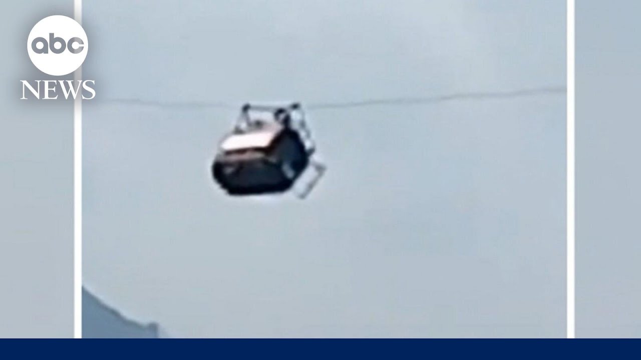 Dramatic cable car rescue | WNN - YouTube