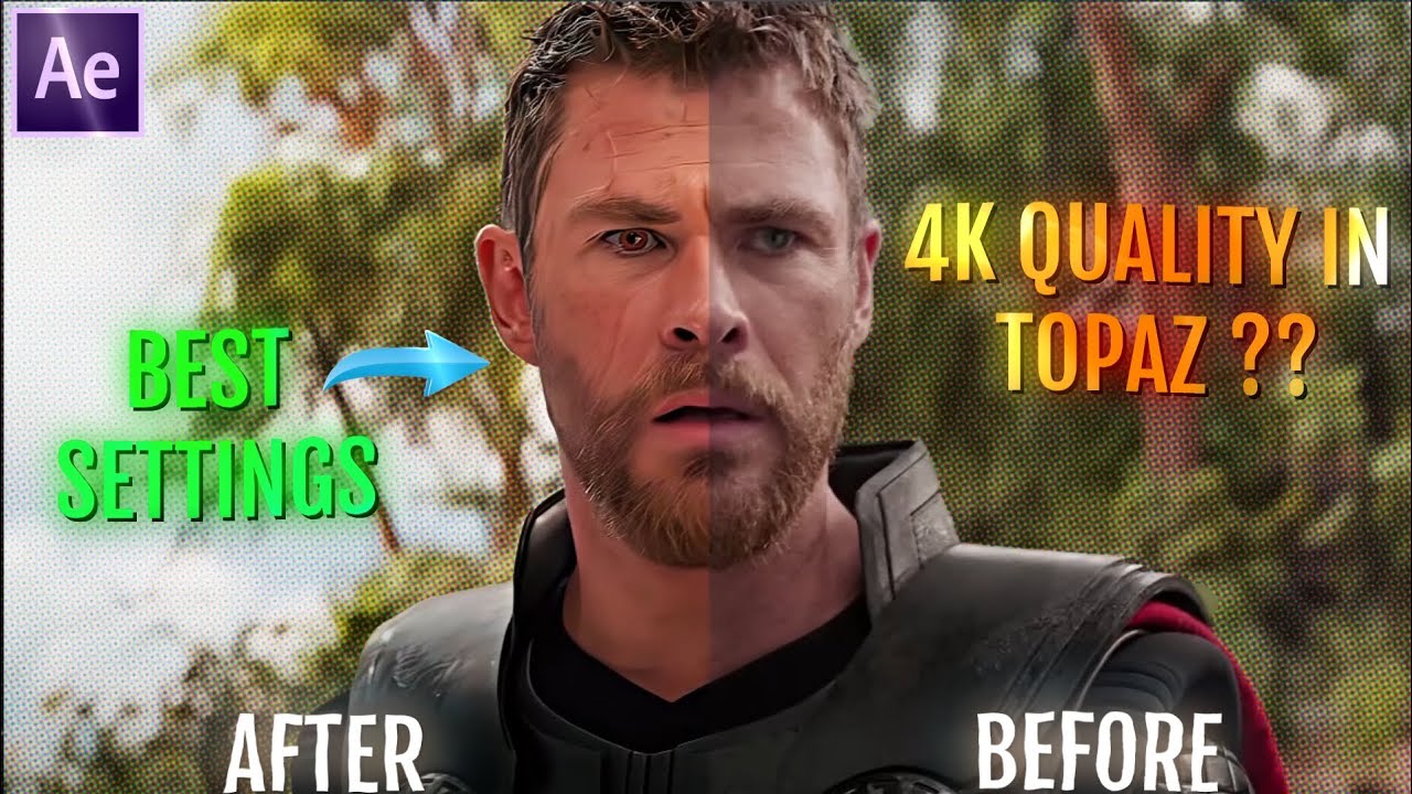 4k Quality Like Volcogot : After Effects & Topaz Tutorial - YouTube