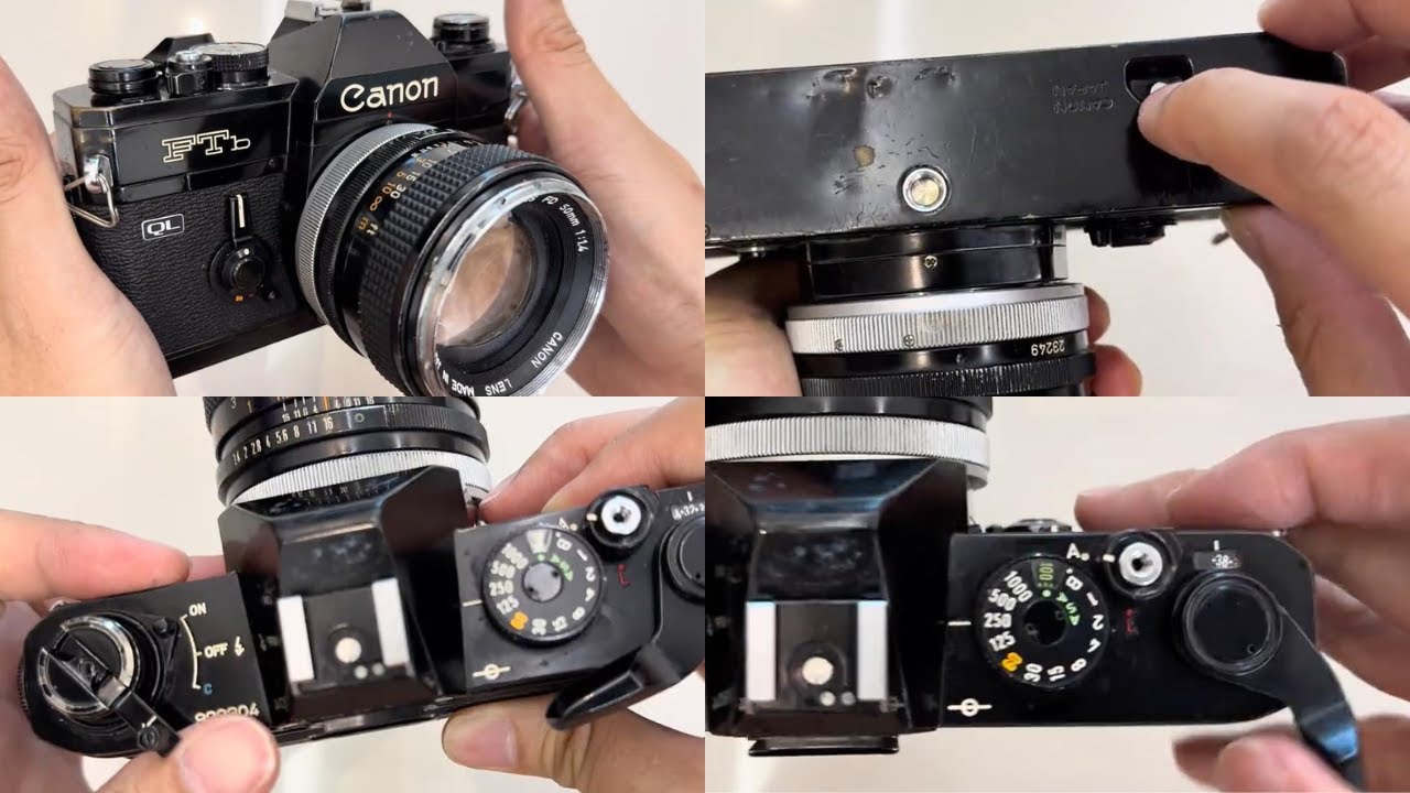How to Shoot Double Exposures on the Canon FTB QL | Easy Film ...
