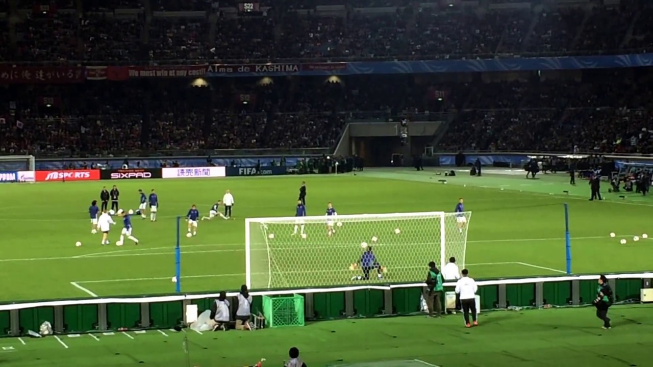 2016 FIFA Club World Cup Final Real Madrid vs Kashima Antlers Training ...