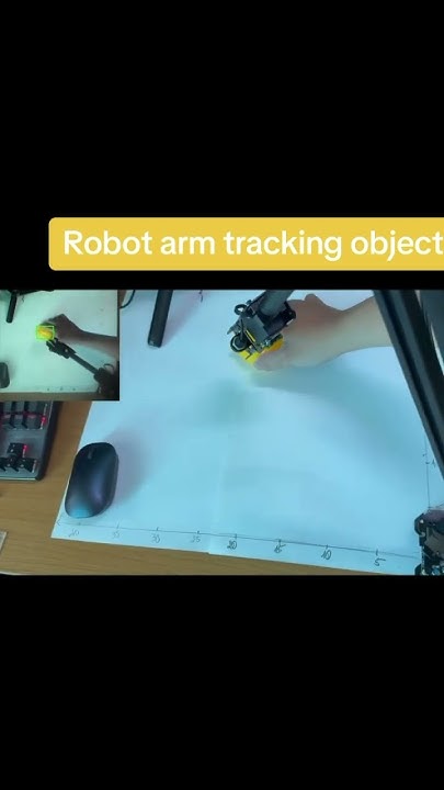 Robot arm follow object - Arduino - Computer vision #automobile #arduino #computervision - YouTube