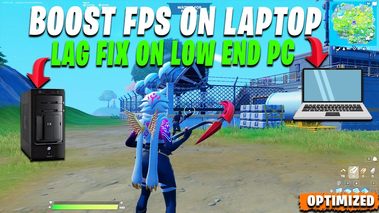 Fortnite Boost FPS For laptops | Fortnite Optimization For Low End Pc ...