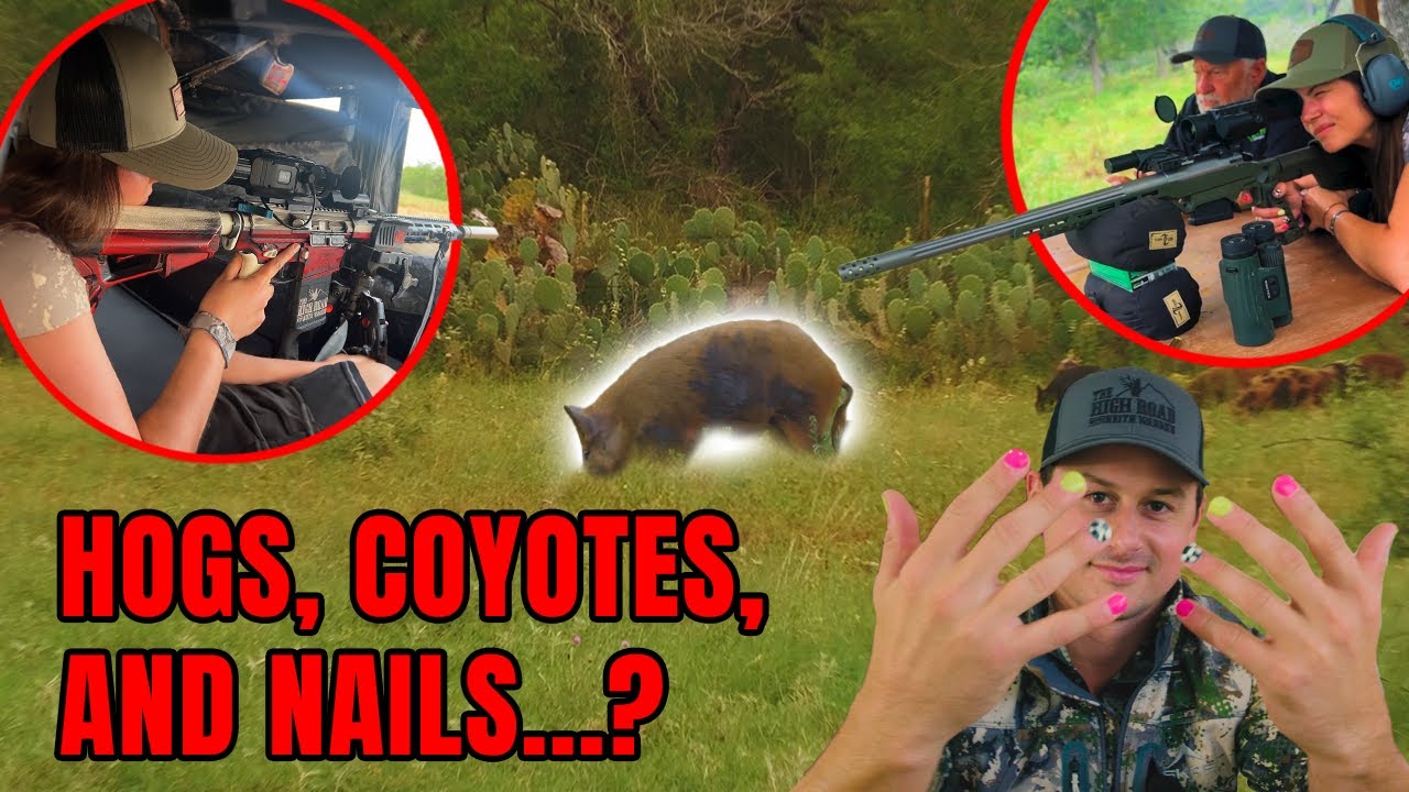 California Girls Hunt Hogs in Texas | PART 2 - YouTube